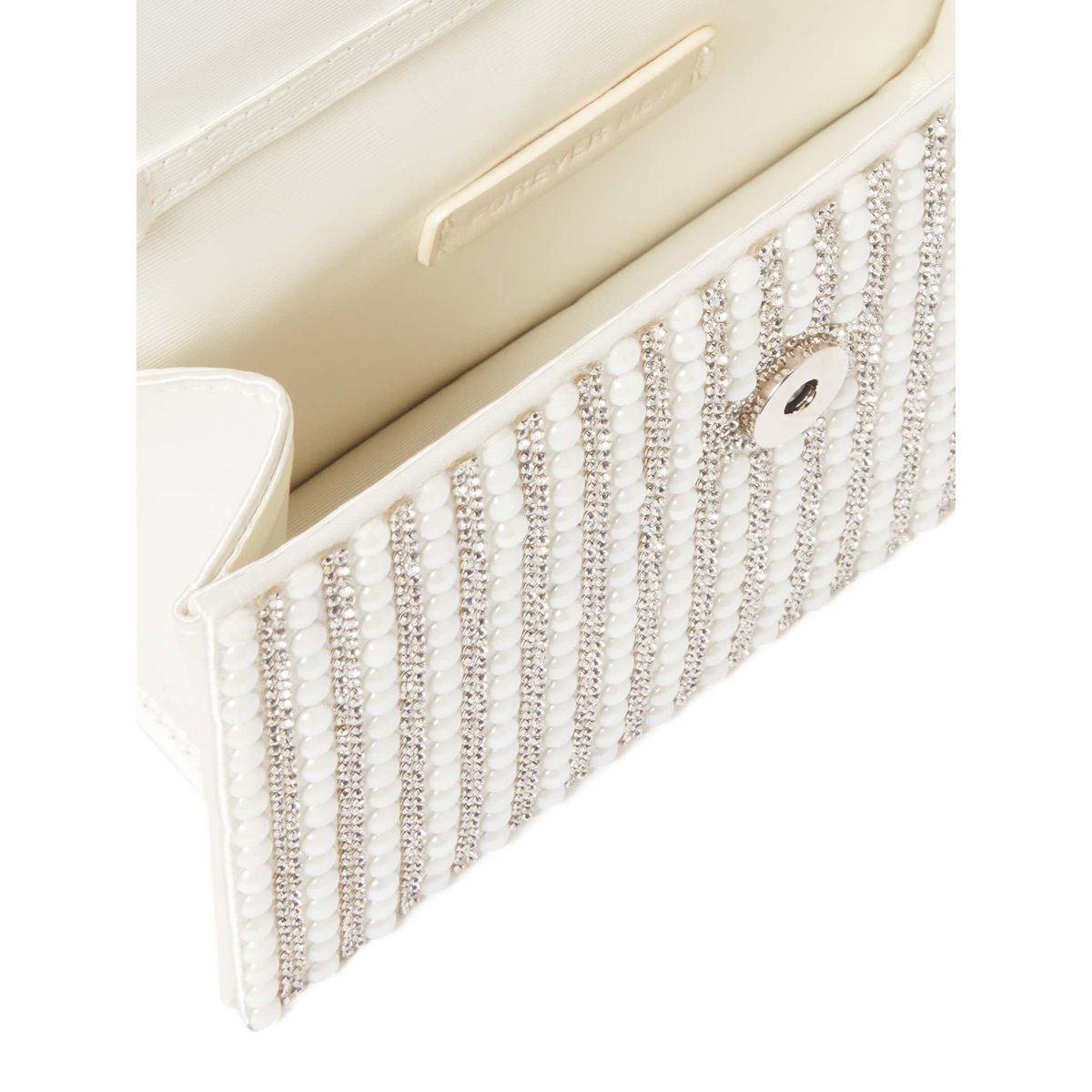 Forever New Sullivan Pearl Top Handle White Bag: Buy Forever New ...