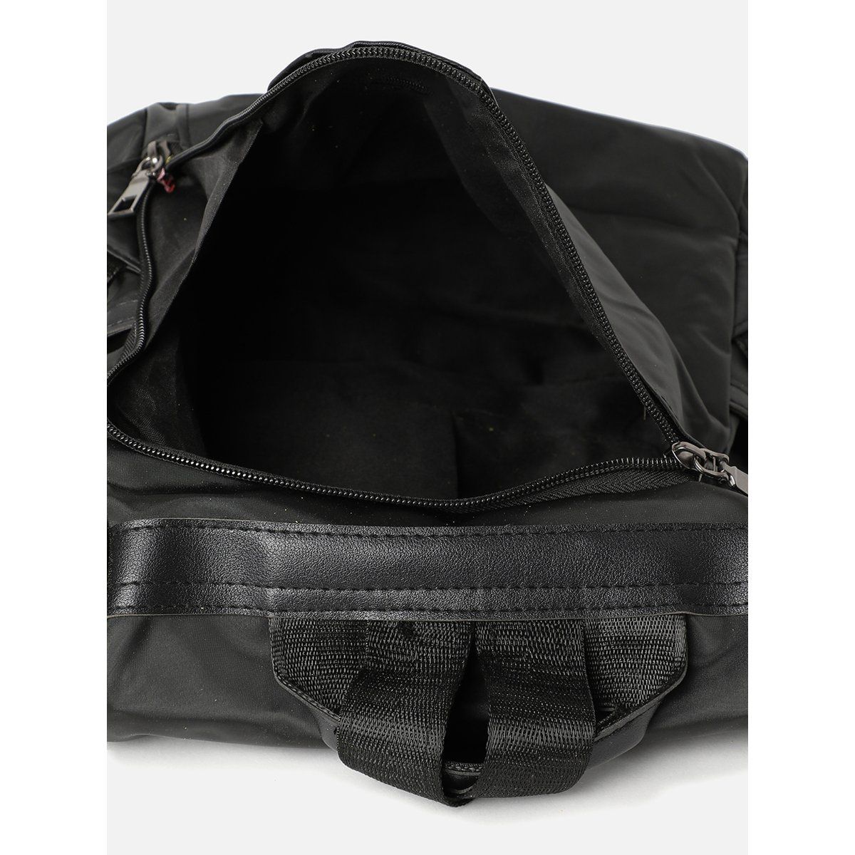 Buy Haute Sauce Women Solid Black Backpack Online