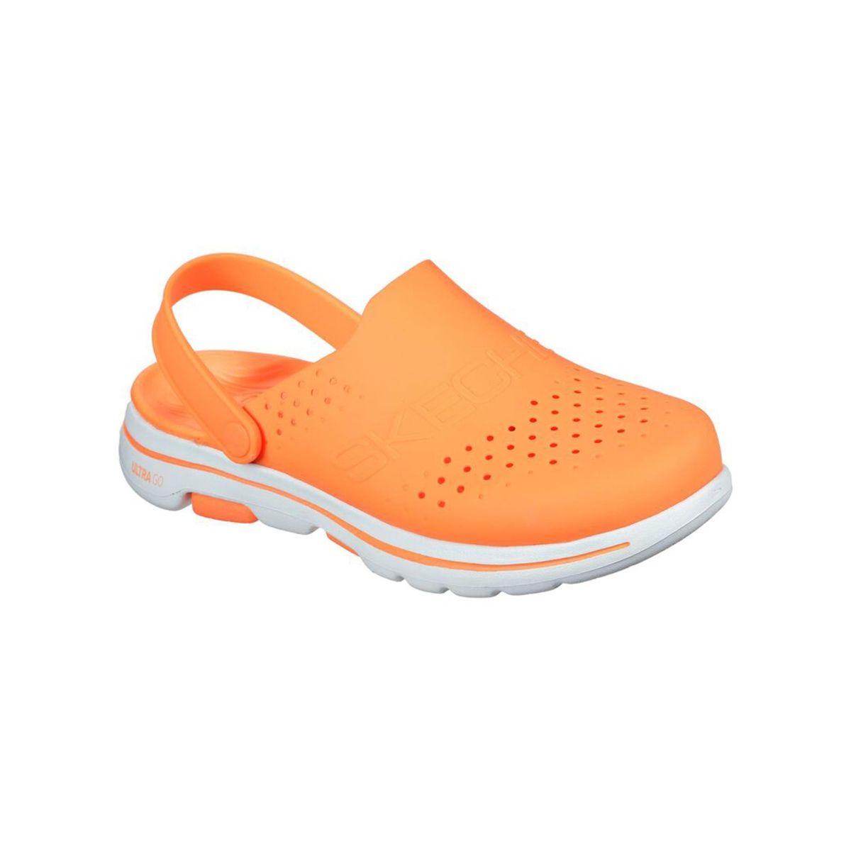 Buy SKECHERS Go Walk 5 Unmatched Orange Go Walk Clogs Online