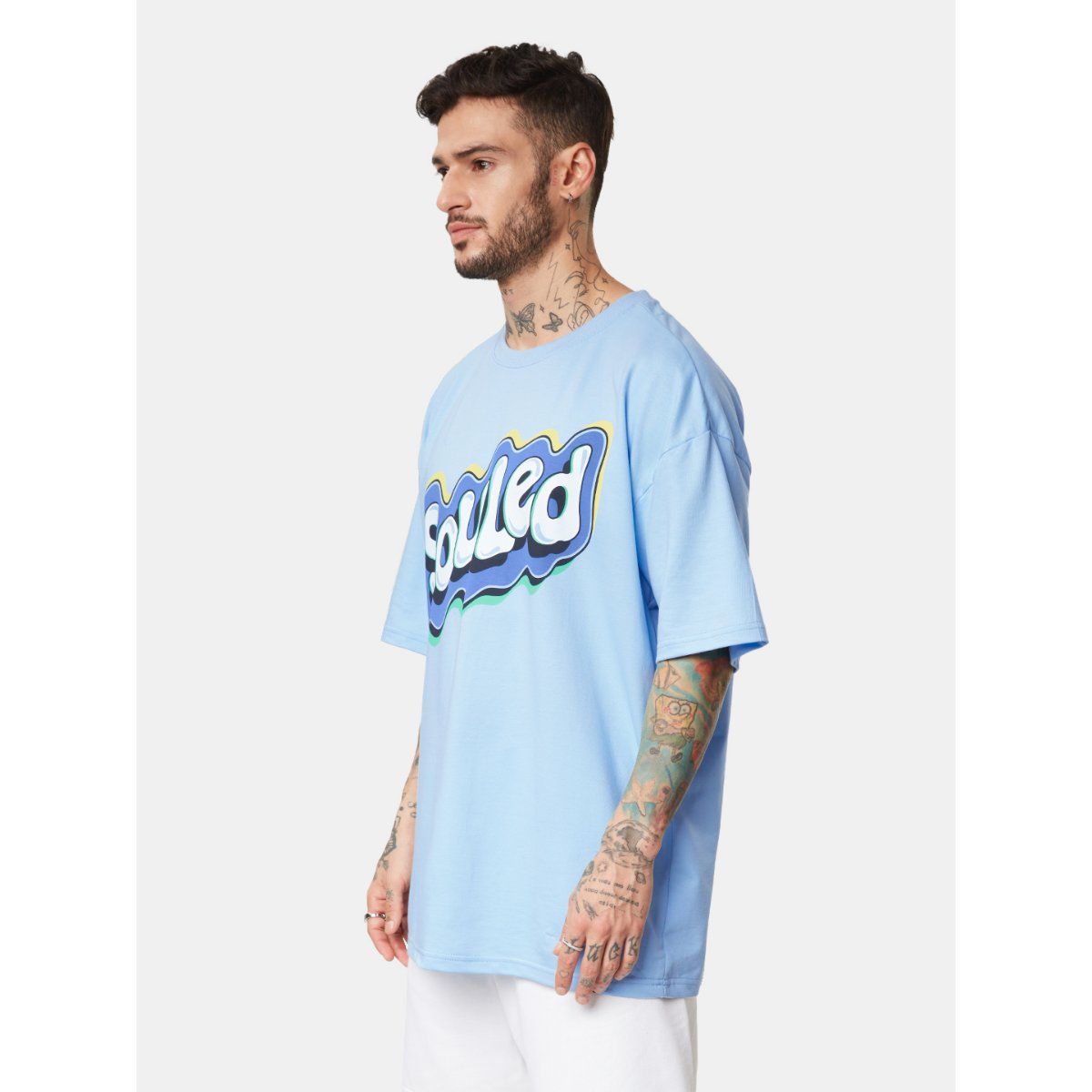 Buy The Souled Store Originals Souled Oversized T-Shirts for Men Online