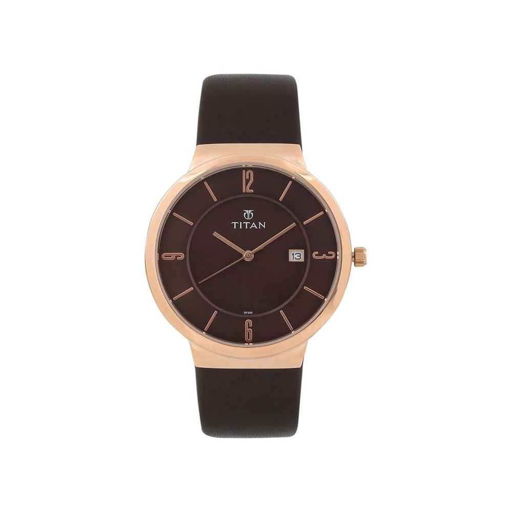 Buy Titan NN90053WL01 Brown Dial Analog Watch For Men NN90053WL01 Online