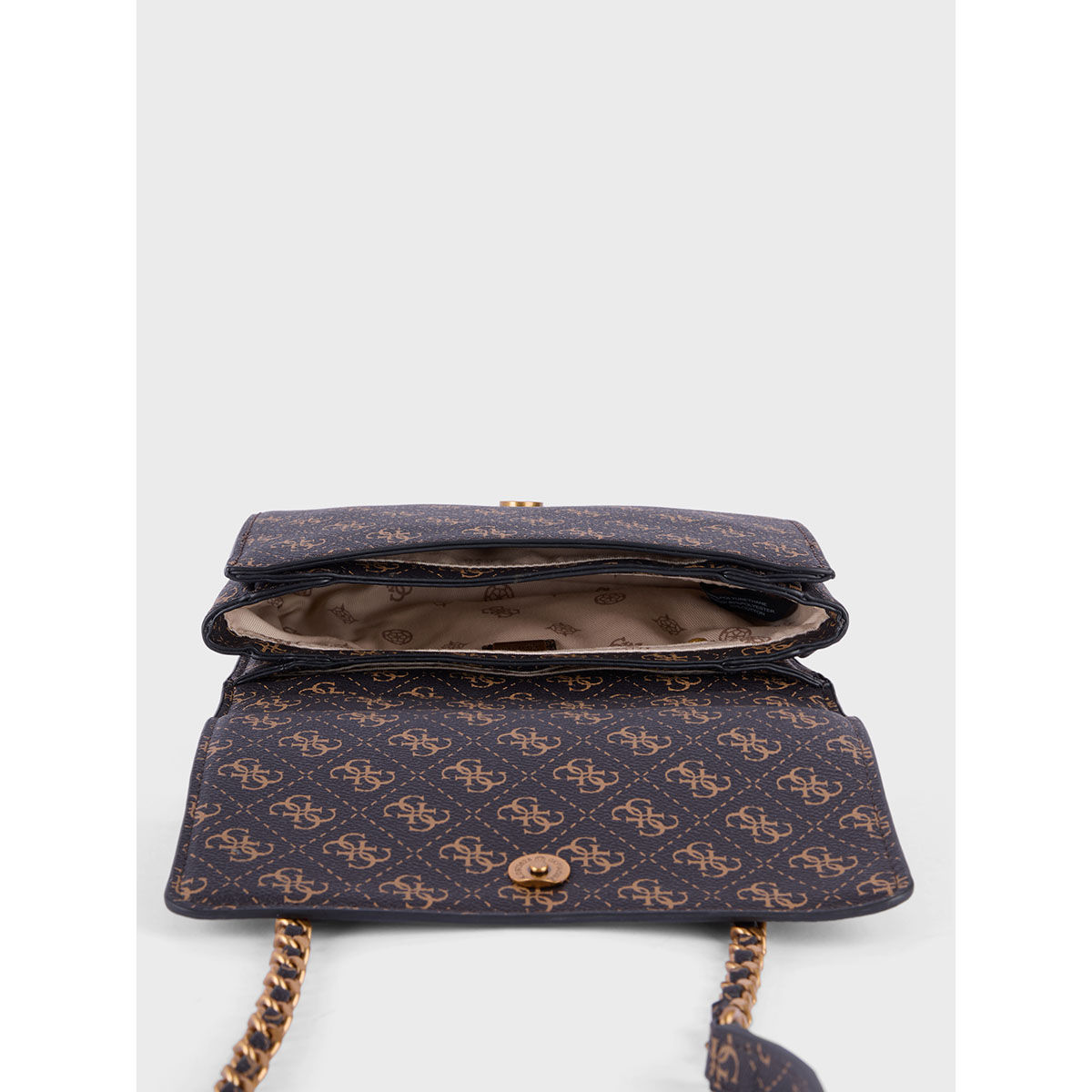 Buy Guess Abbey Multi Compartment Sling Bag - Navy Blue Online