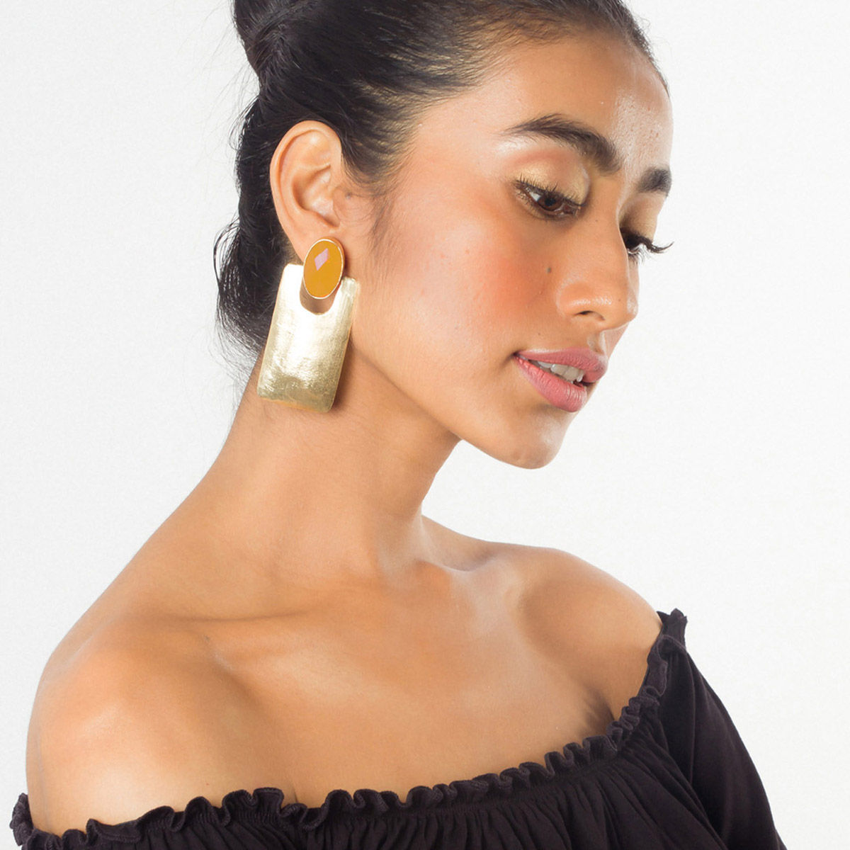 Buy Pipa Bella by Nykaa Fashion Yellow Mafuane Earrings Online