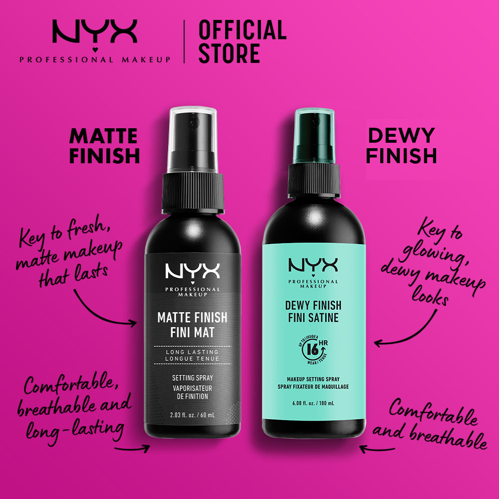 NYX Professional Makeup Setting Spray Dewy Finish: Buy NYX Professional ...