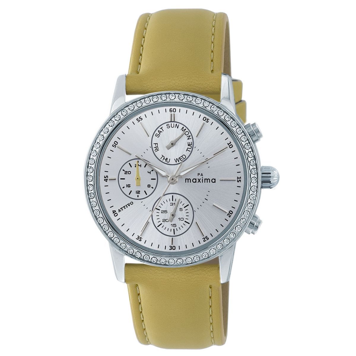 Buy PA maxima 58455LMLI Silver Dial Analog Watch For Women Online