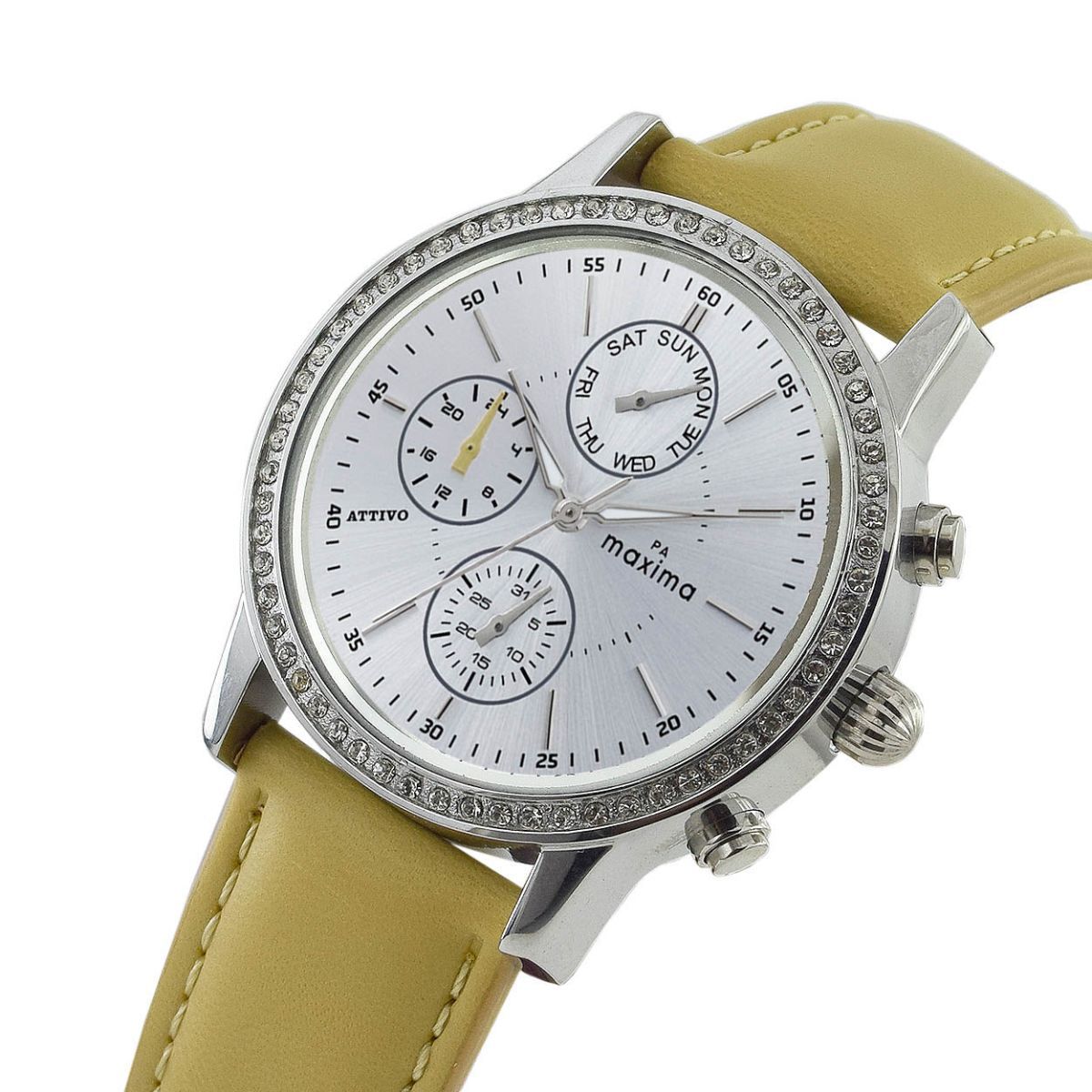 Buy PA maxima 58455LMLI Silver Dial Analog Watch For Women Online