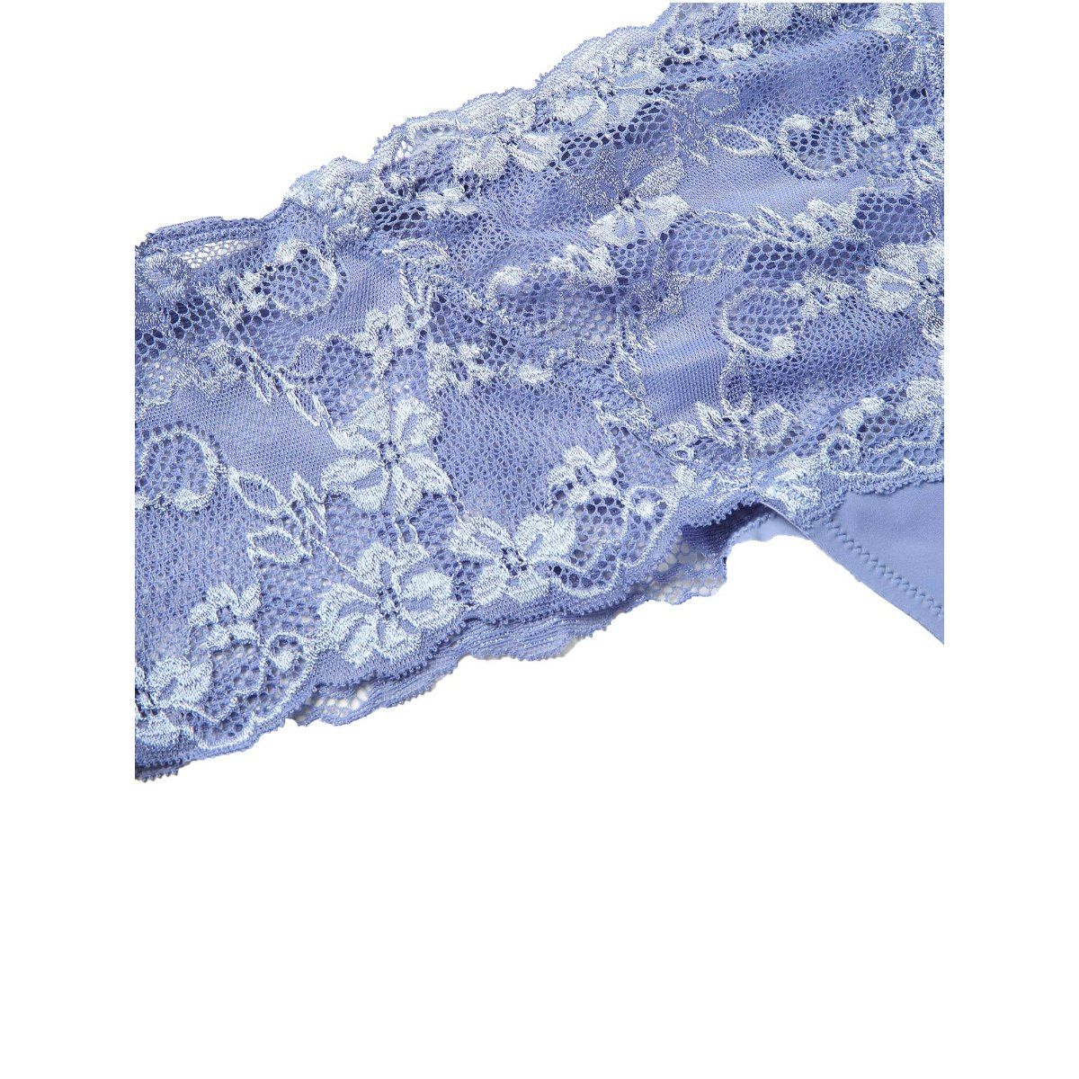 Yamamay Denim Primula Color Bikni Bottom Solid Bikini - Blue: Buy ...