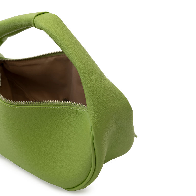 NUFA Half Moon Top Handle Green Crossbody Bag: Buy NUFA Half Moon Top ...