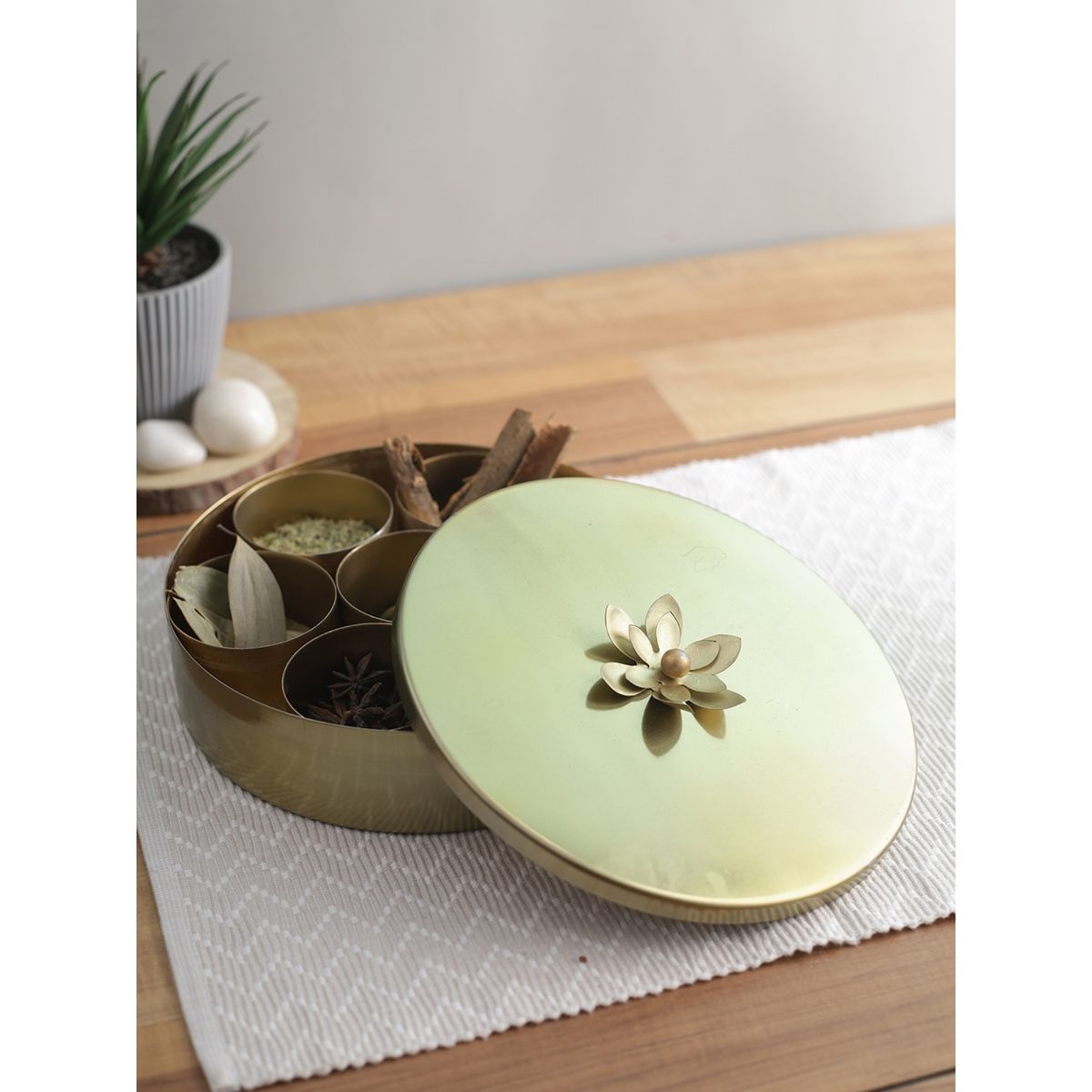 Buy AAPNO RAJASTHAN Metal Spice Box Online