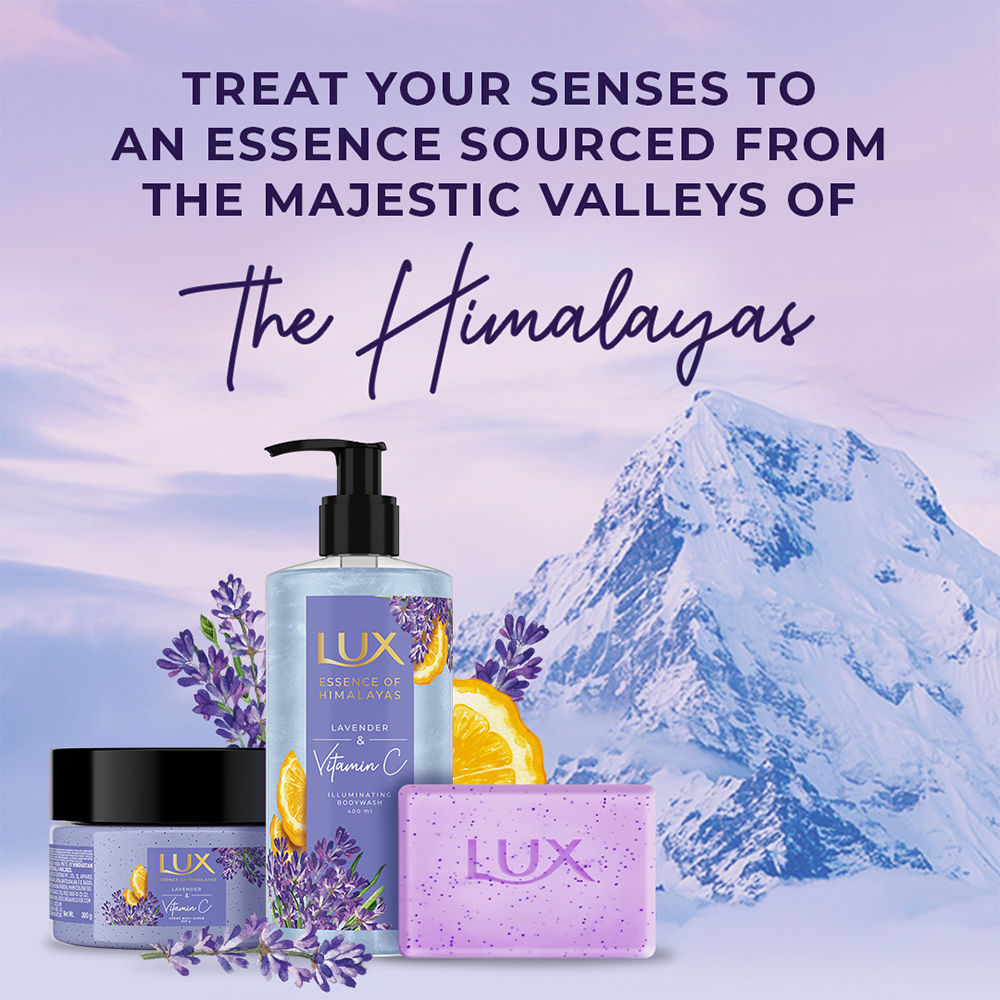 Lux Essence Of Himalayas Lavender & Vitamin C Illuminating Body Wash ...