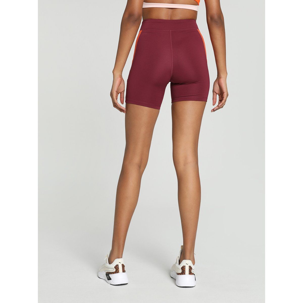 Buy Puma Lemlem Bike Womens Maroon Shorts Online