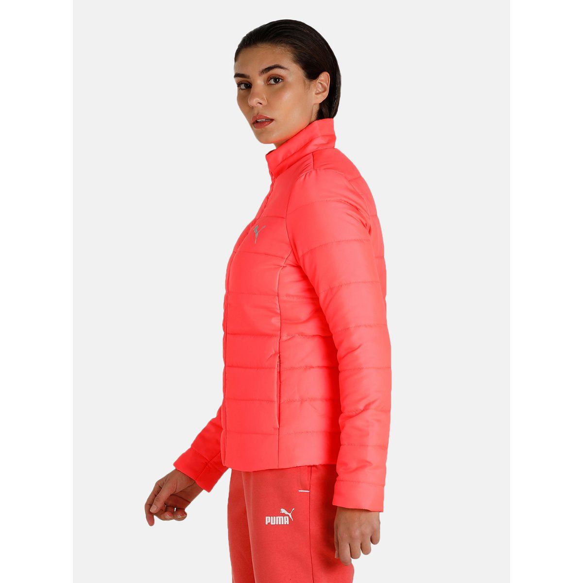 Buy Puma Lightweight Padded Womens Pink Jackets Online