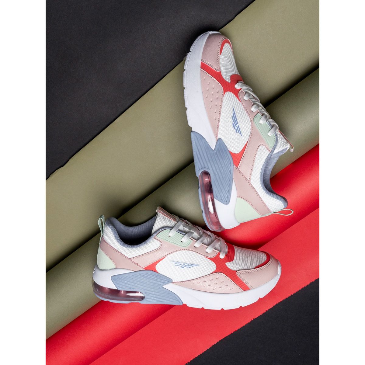 Red Tape Women Colorblock Multi Color Walking Shoes: Buy Red Tape Women ...