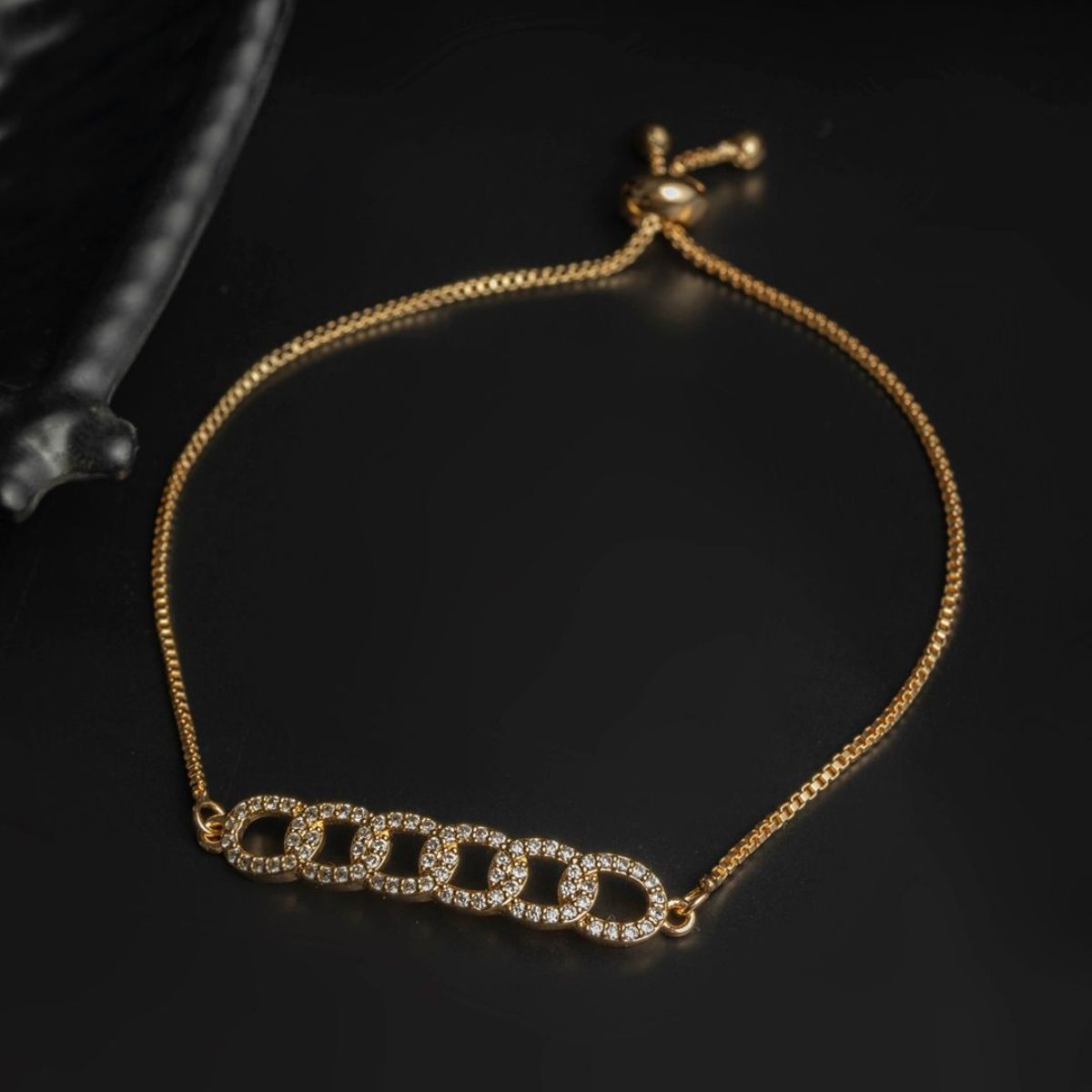 Buy PRITA Circles of Love Rose Gold Bracelet Online