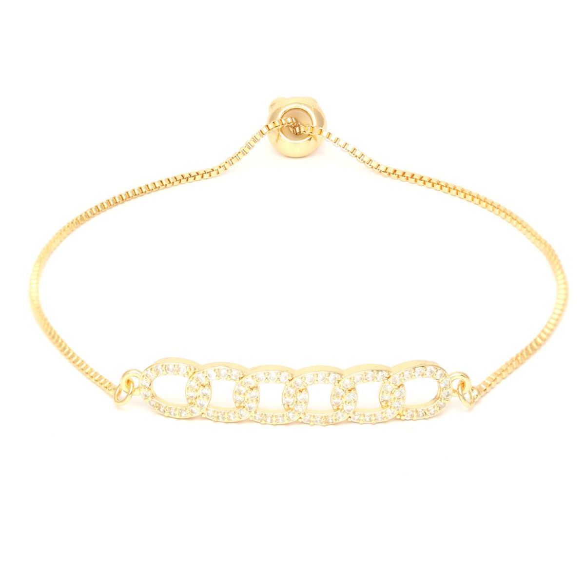 Buy PRITA Circles of Love Rose Gold Bracelet Online