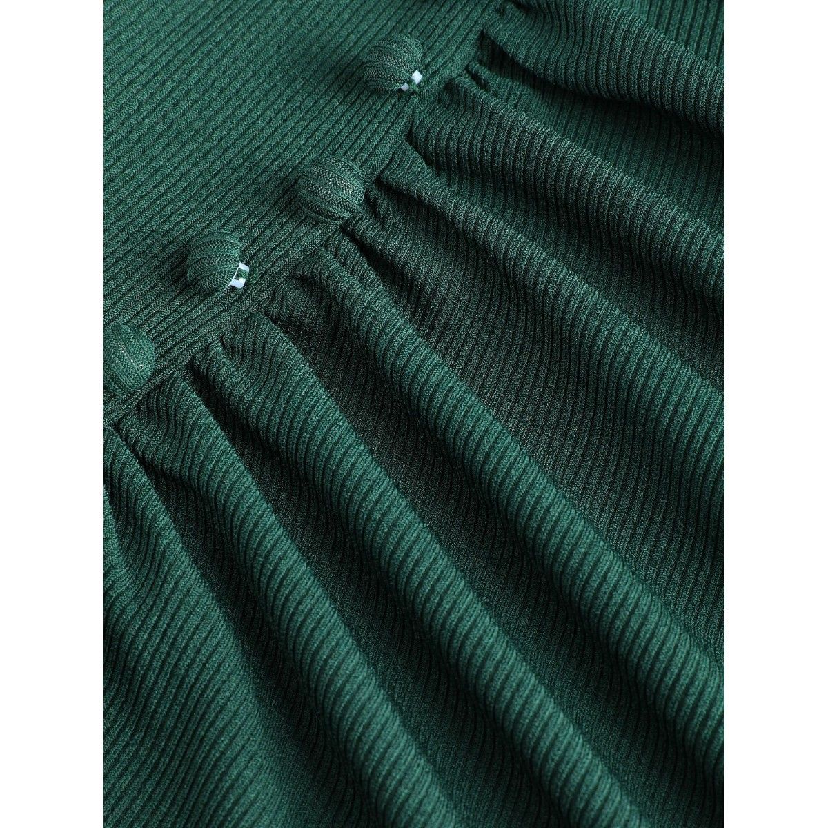 Buy Cider Solid Cut Out Split Midi Dress Online