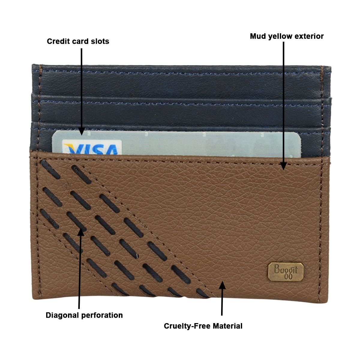 Buy Baggit Flosic Yellow Small Wallet Online