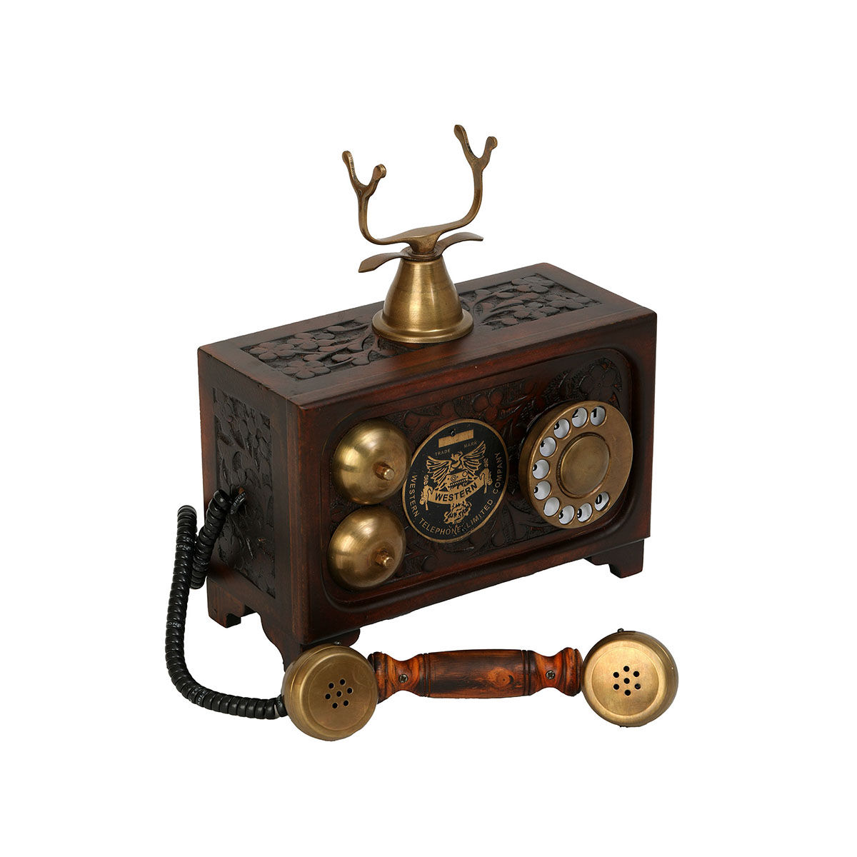 Buy Decor Antique Vintage Decorative Maharaja Rotary Dial Antique ...