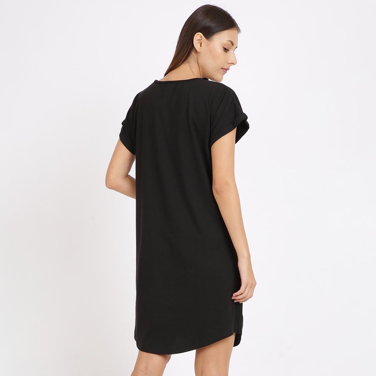 Mackly Women Coffee Nighty - Black: Buy Mackly Women Coffee Nighty ...