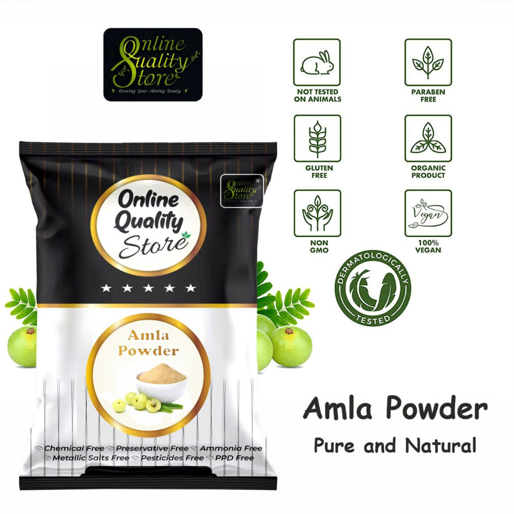 Online Quality Store Pure Amla Powder For Hair & Skin: Buy Online ...