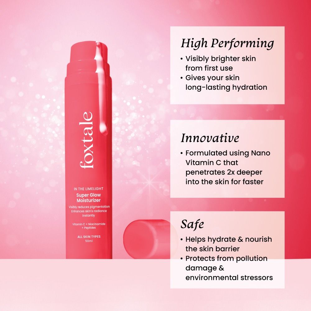 Buy Foxtale Super Glow Moisturizer With Nano Vitamin C Online