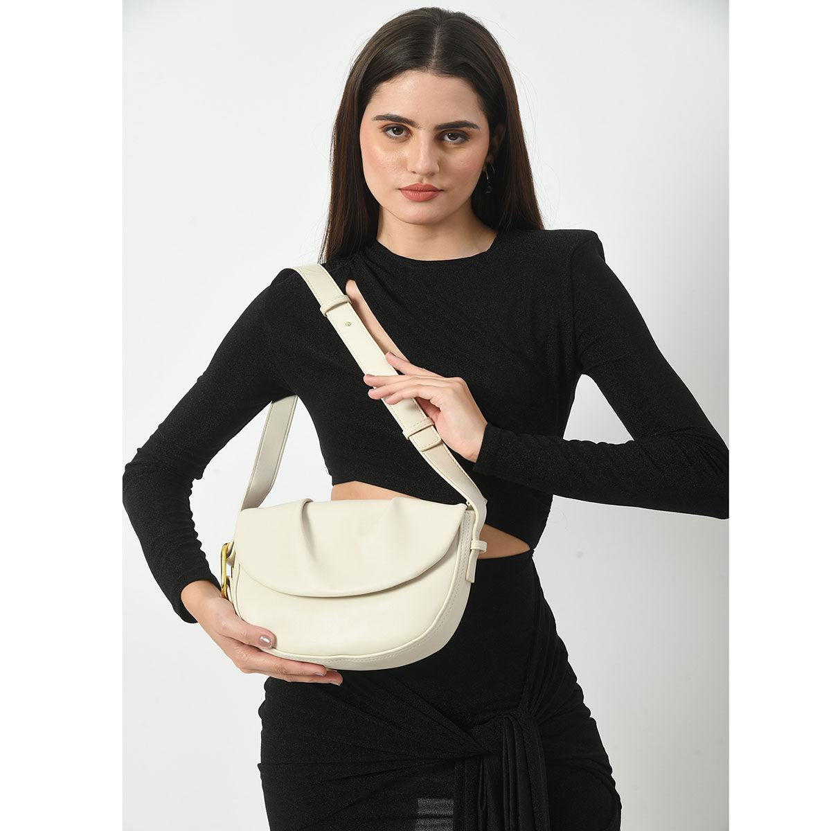 Buy Angeline Frill Design Handbag Bags Online