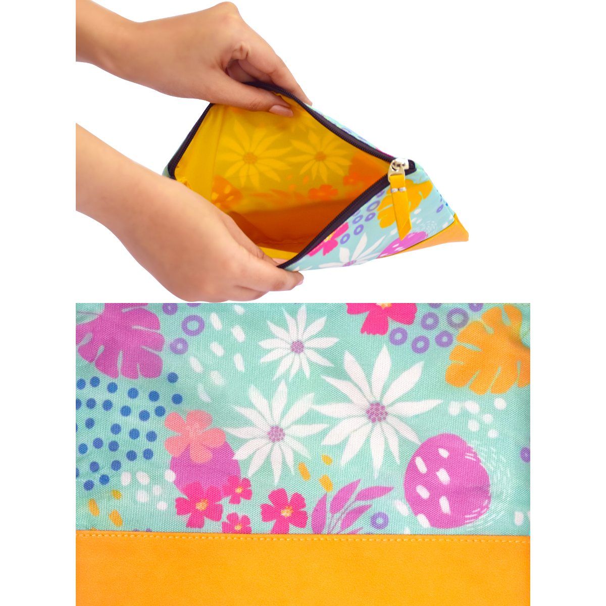 Buy Doodle Collection Floral Joy Pouch Online