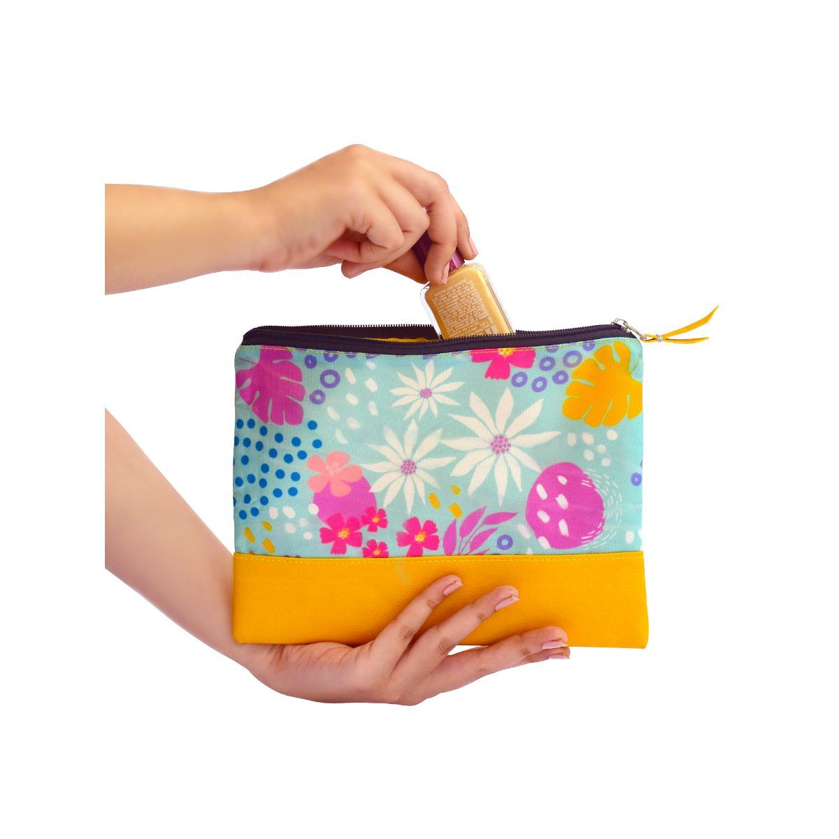 Buy Doodle Collection Floral Joy Pouch Online