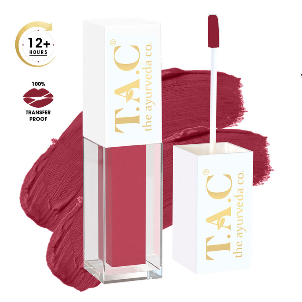 Buy TAC - The Ayurveda Co. Long Stay Matte Liquid Lipstick Online
