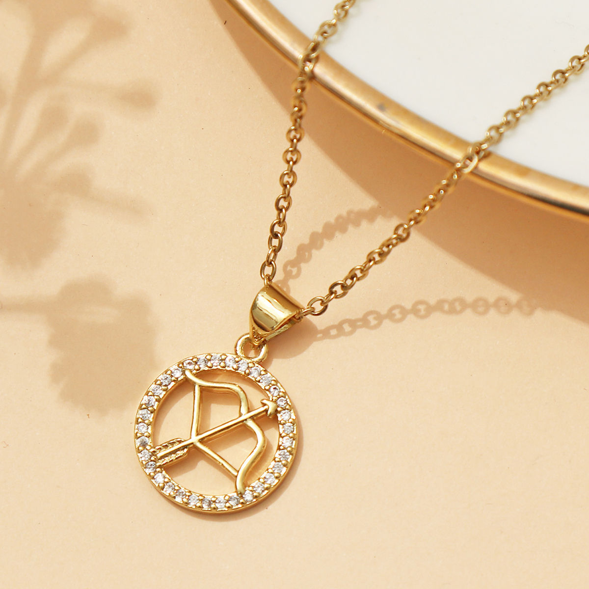 Pipa Bella by Nykaa Fashion Sagittarius Zodiac Pendant Necklace: Buy ...