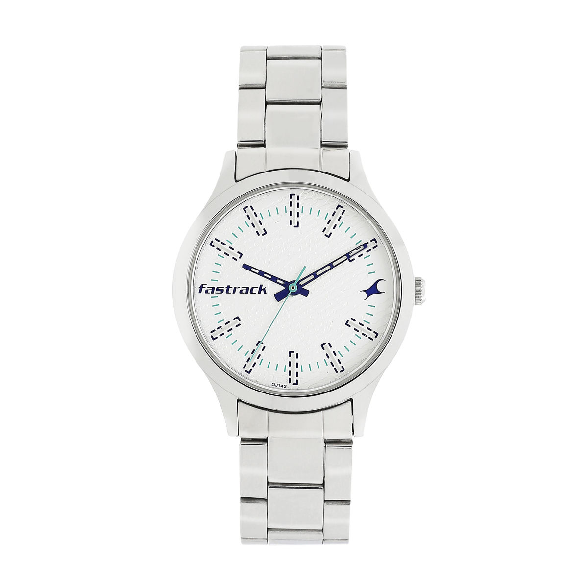 Fastrack White Dial Silver Stainless Steel Strap Watch: Buy Fastrack ...