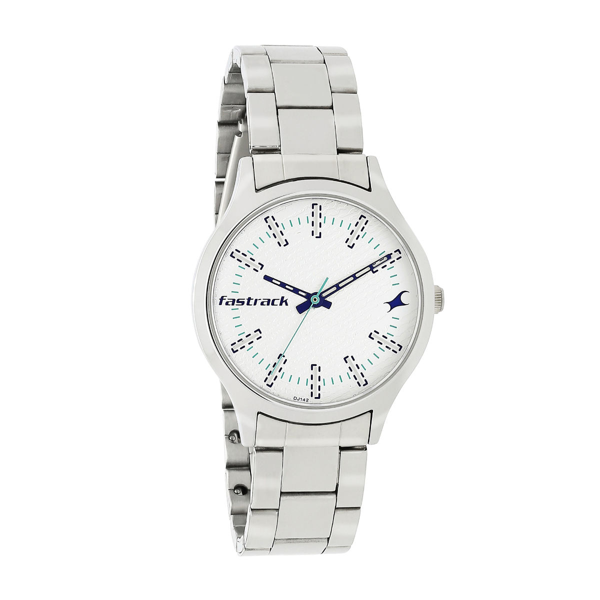 Fastrack White Dial Silver Stainless Steel Strap Watch: Buy Fastrack ...