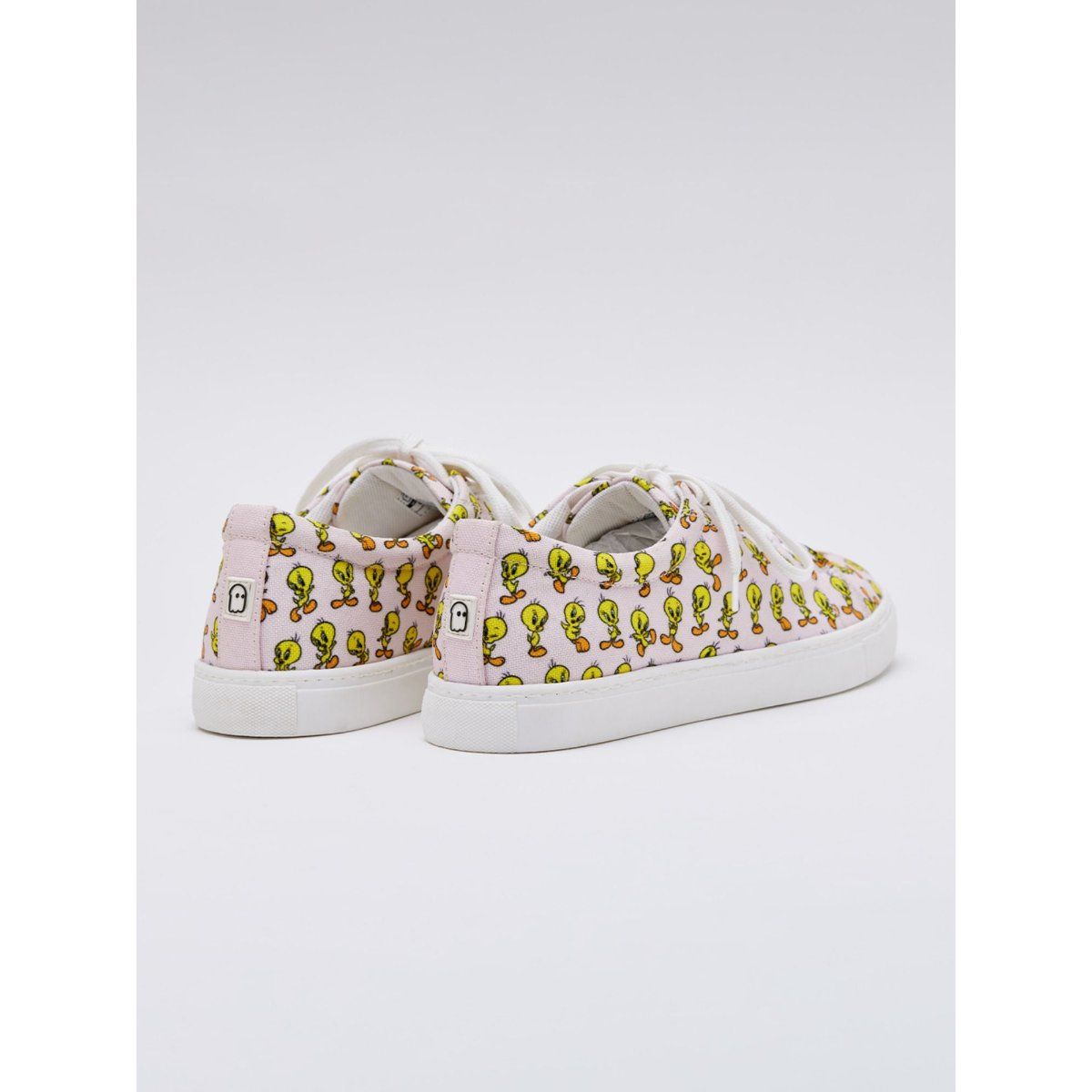 Buy The Souled Store Tweety: Pretty Pink Women Lace Up Shoes Light Pink ...