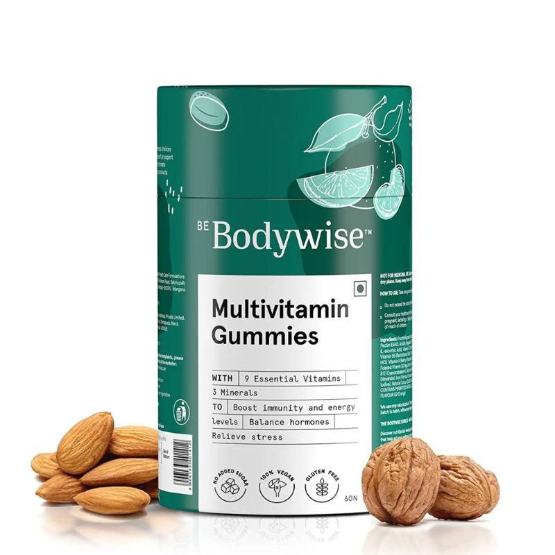 Be Bodywise Multivitamin Gummies 60 Days Pack- Boosts Immunity & Energy ...