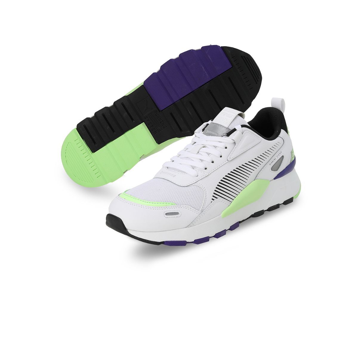 Puma RS 3.0 Synth Pop Unisex White Sneakers: Buy Puma RS 3.0 Synth Pop ...