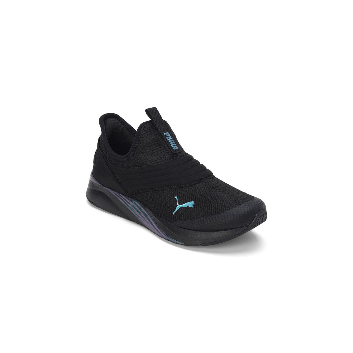 Buy Puma Soft ride Sophia 2Slip chrome Women Black Running Shoes Online