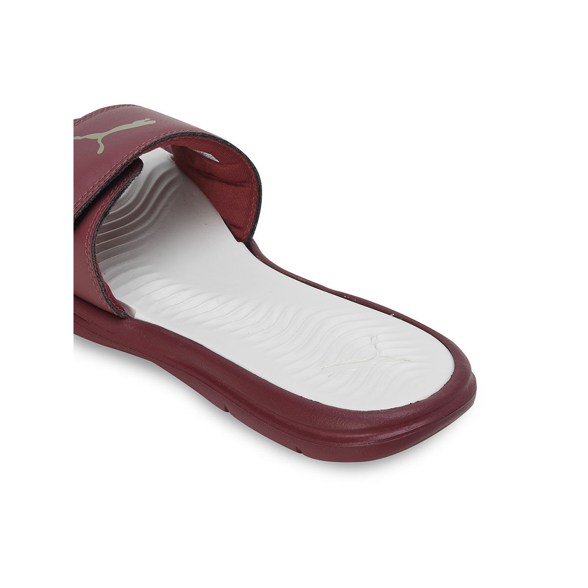 Buy Puma Silvia V3 Women Maroon Slider Online