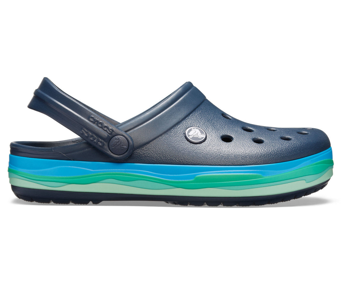 Buy Crocs Crocband Navy Unisex Clog - EURO 46-47 Online