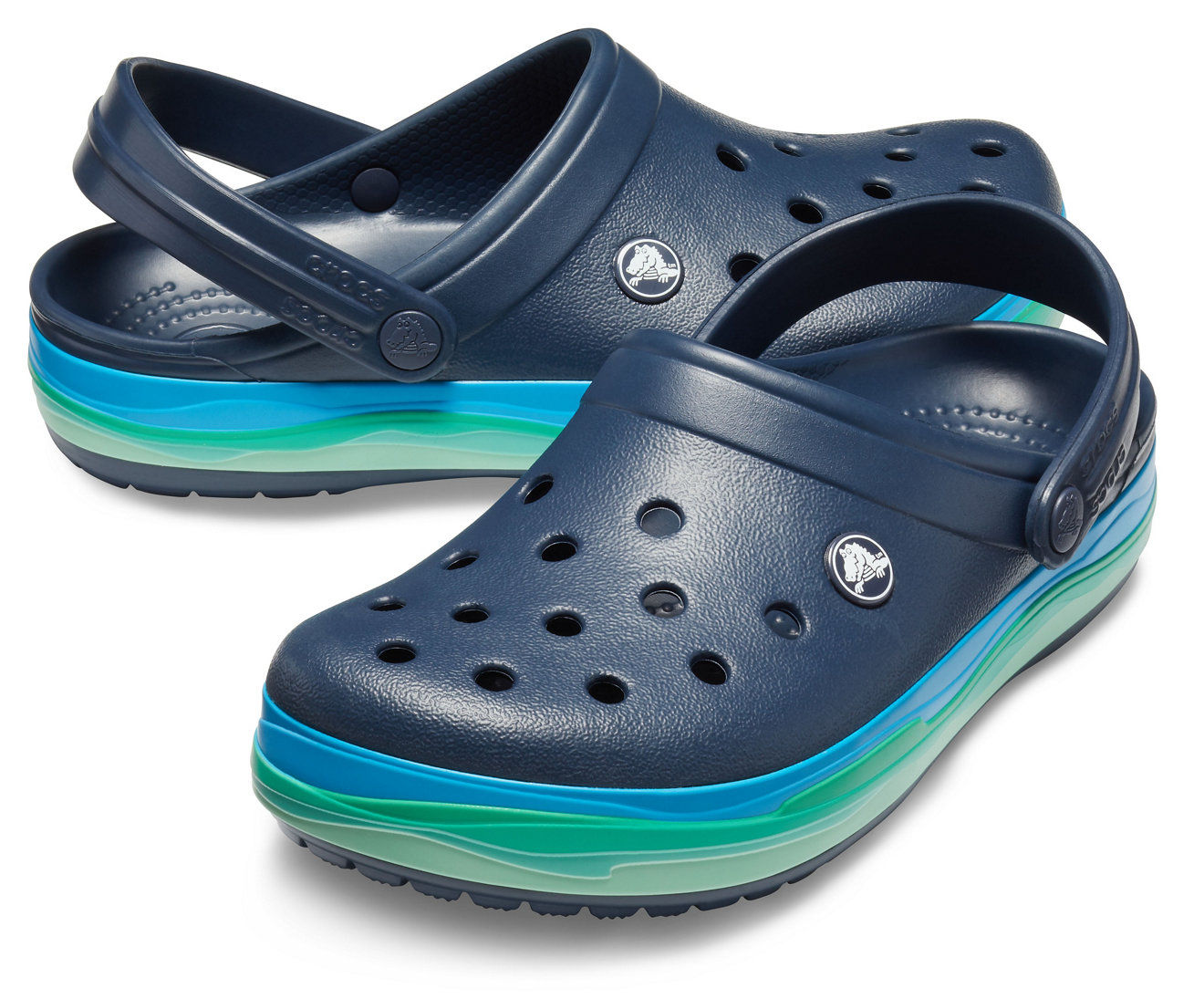 Buy Crocs Crocband Navy Unisex Clog - EURO 46-47 Online