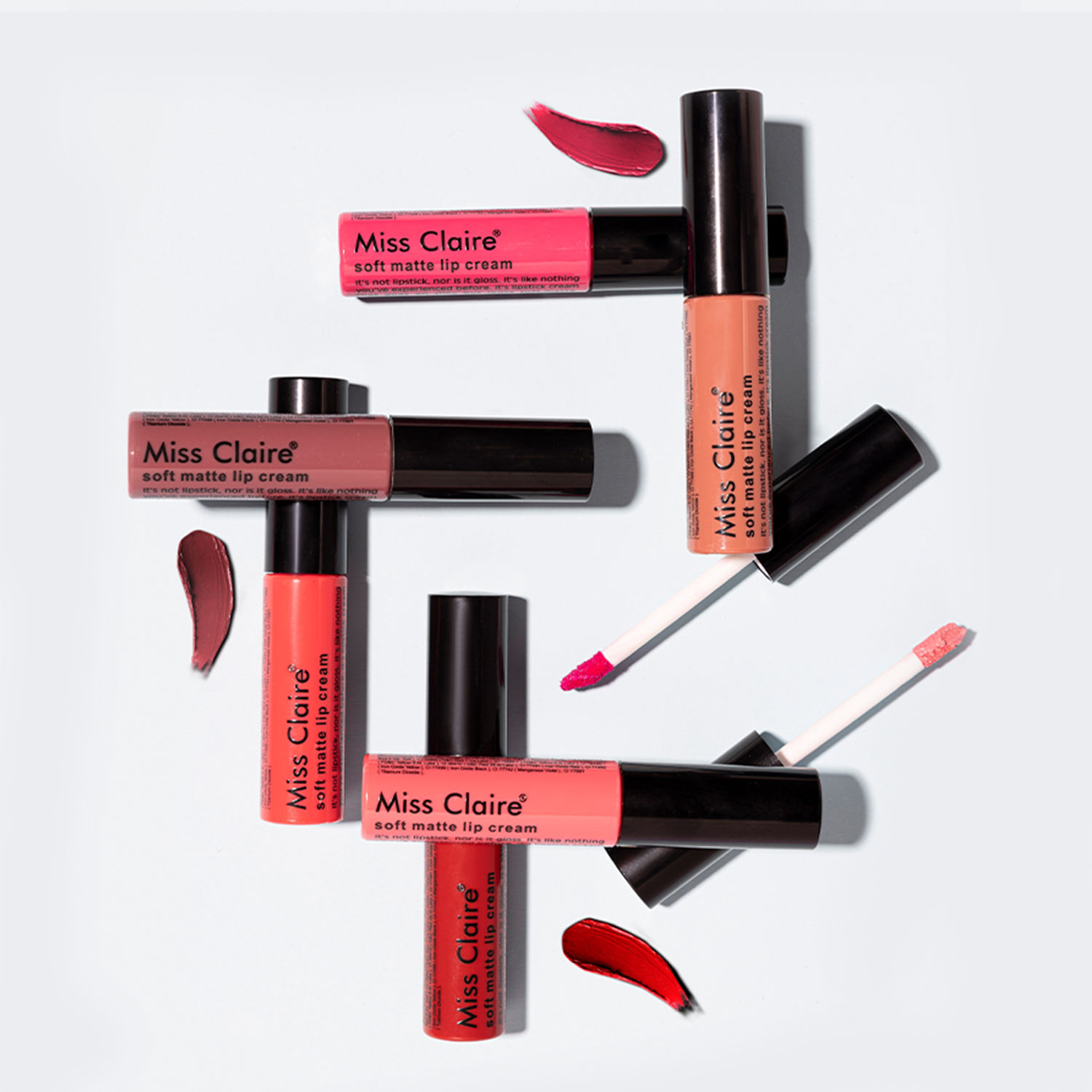 Miss Claire Soft Matte Lip Cream: Buy Miss Claire Soft Matte Lip Cream ...