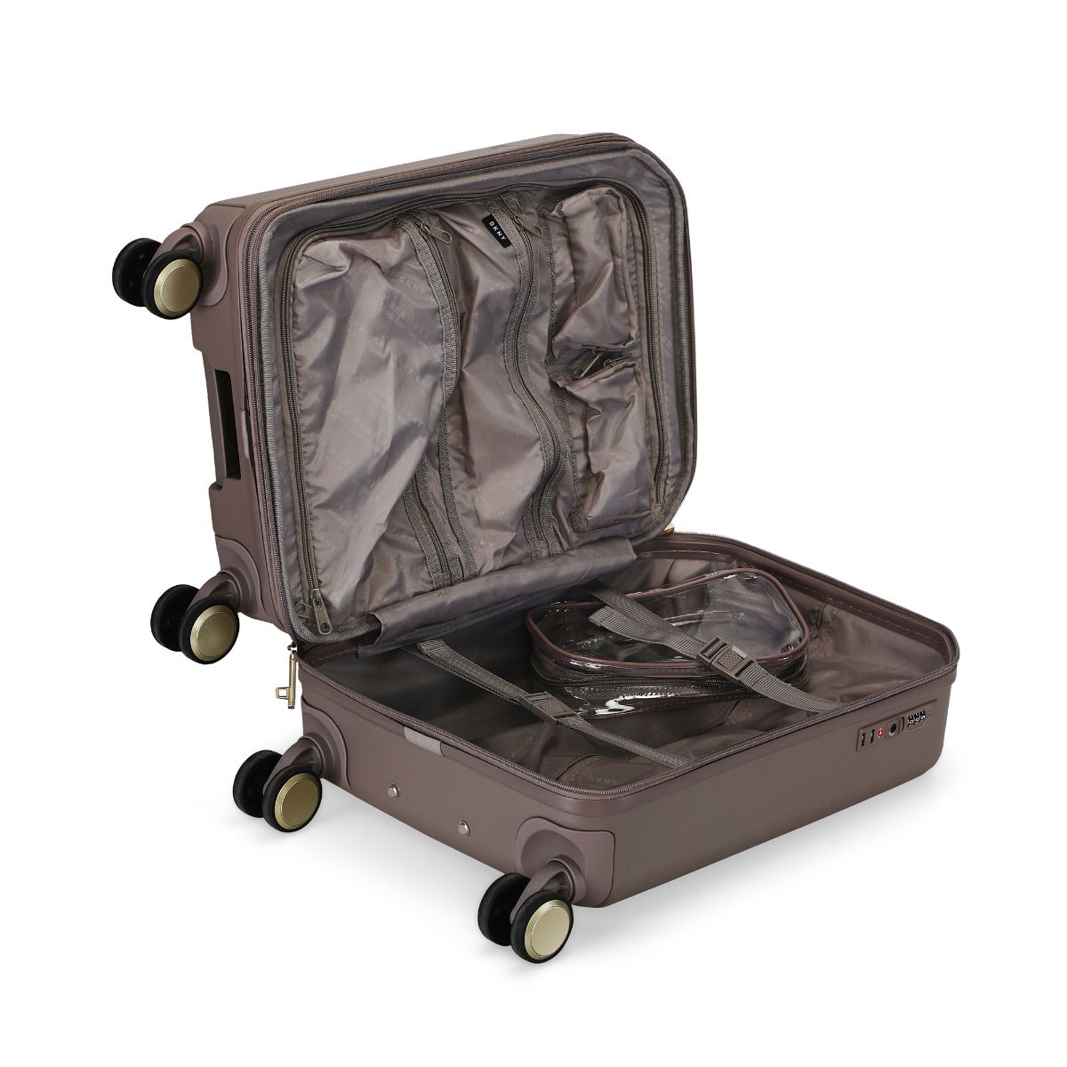 Buy DKNY Remix Range Ash Color Hard Cabin Luggage Online