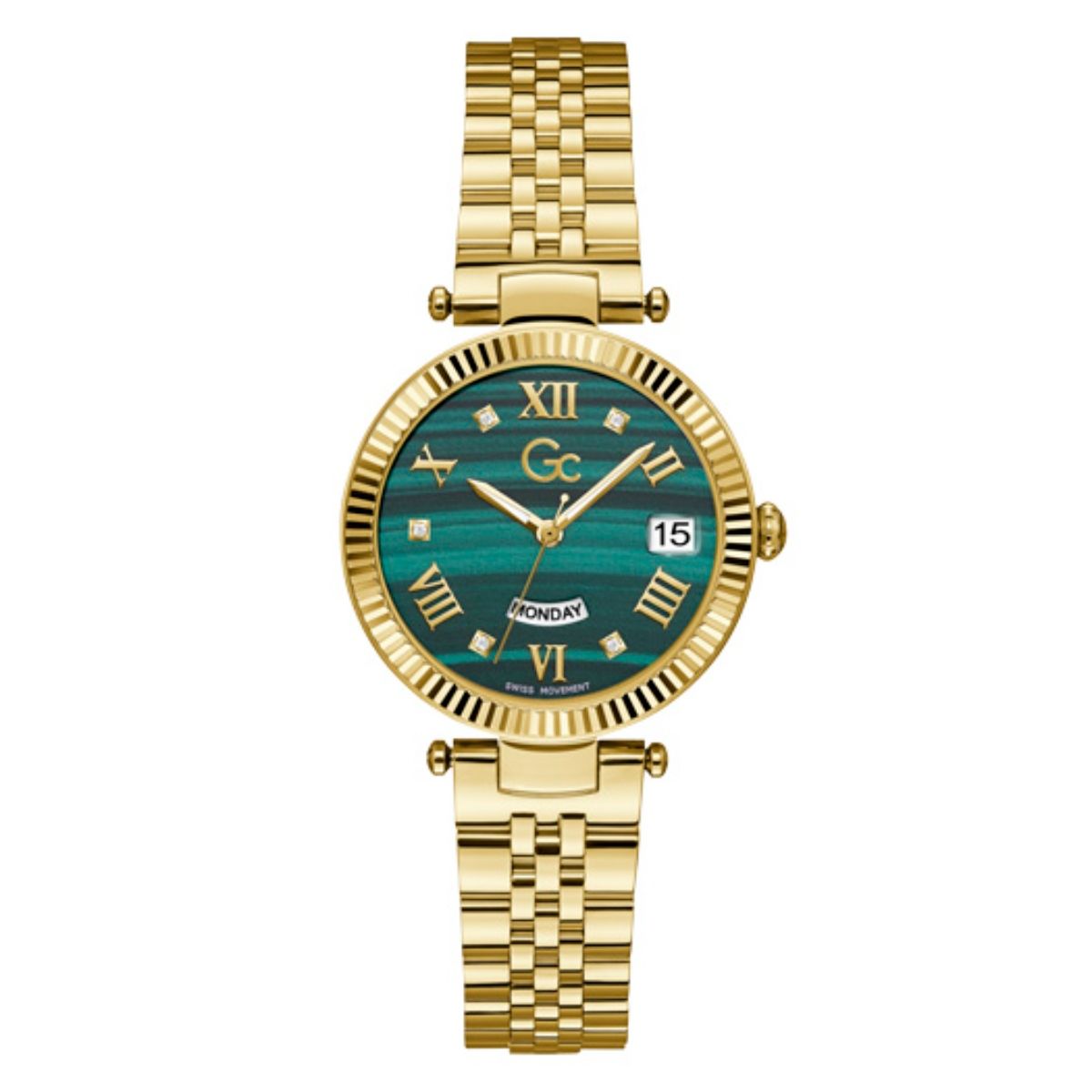 Buy GC Analogue Green Dial Women Watch-Z01006L9Mf Online