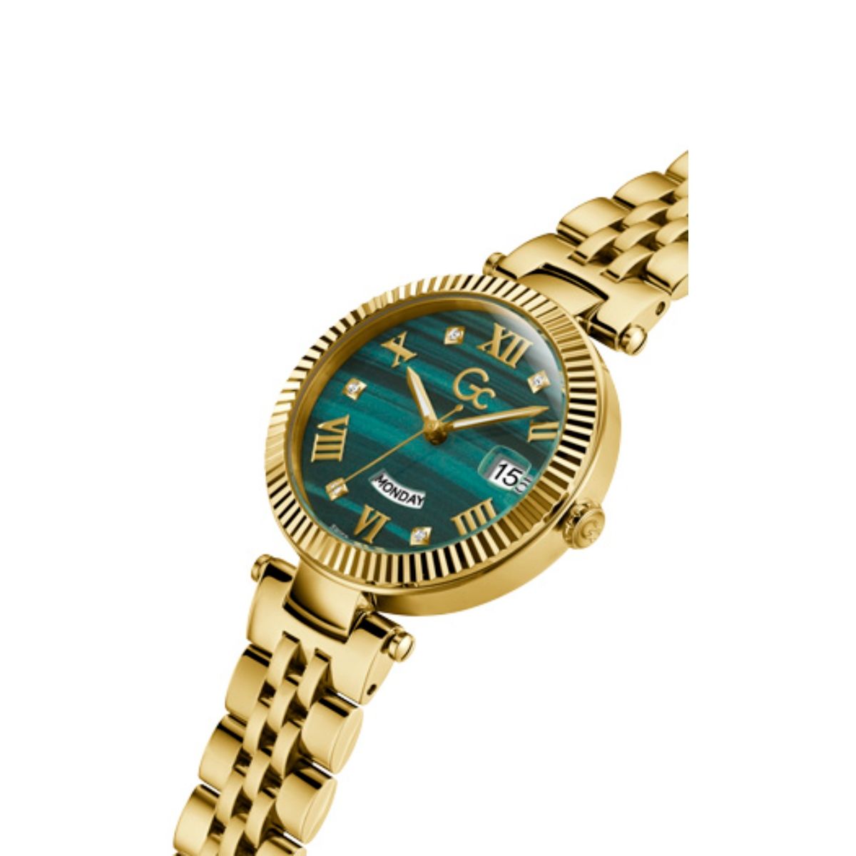 Buy GC Analogue Green Dial Women Watch-Z01006L9Mf Online