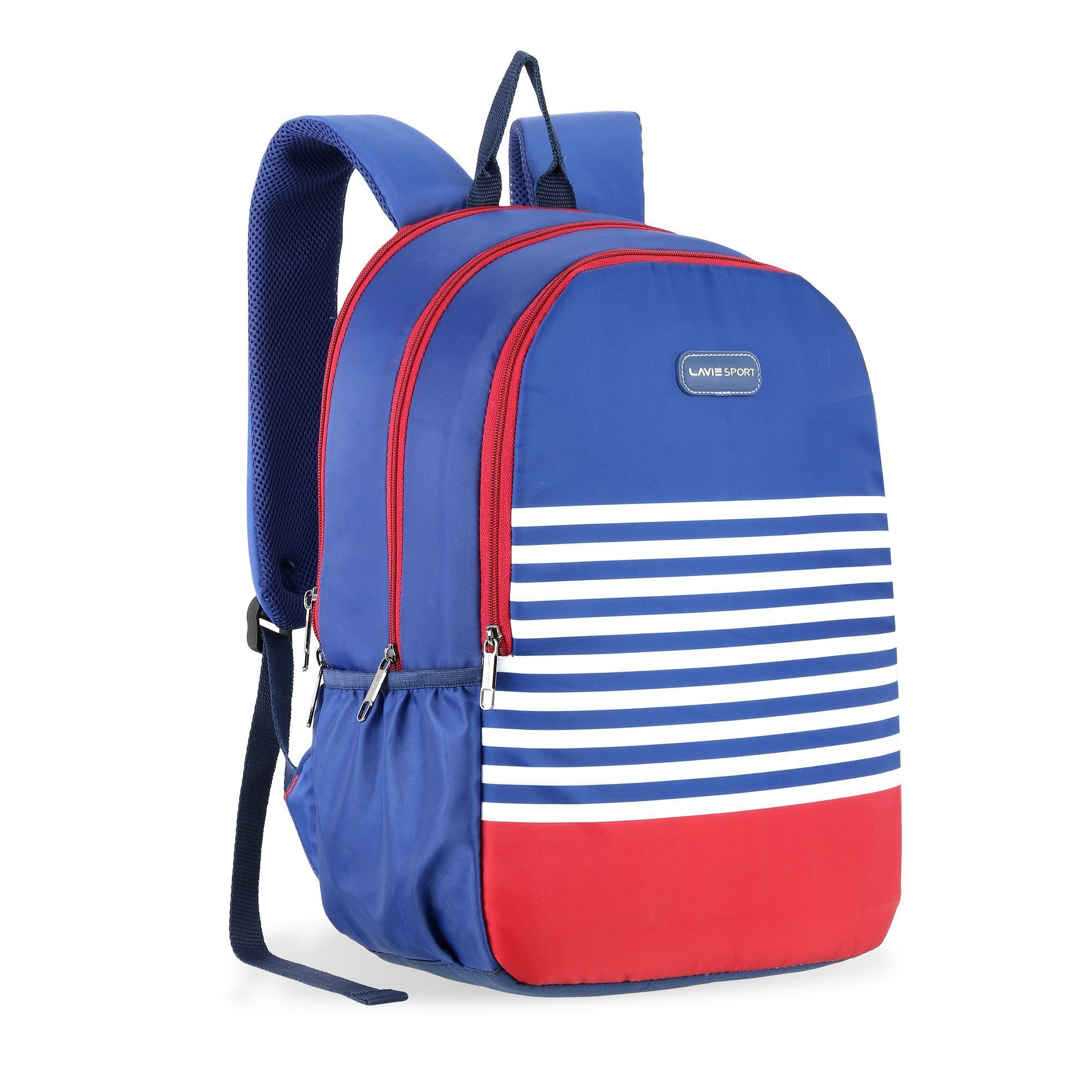 Buy Lavie Sport Red Stripes Backpacks Online
