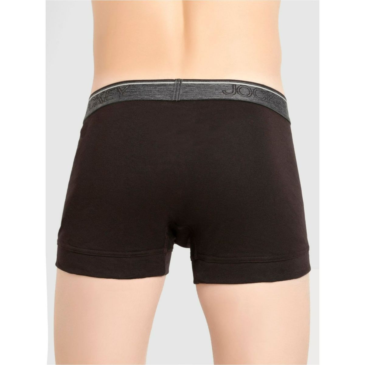 Jockey 8015 Mens Super Cotton Rib Solid Trunk with Ultrasoft Waistband ...