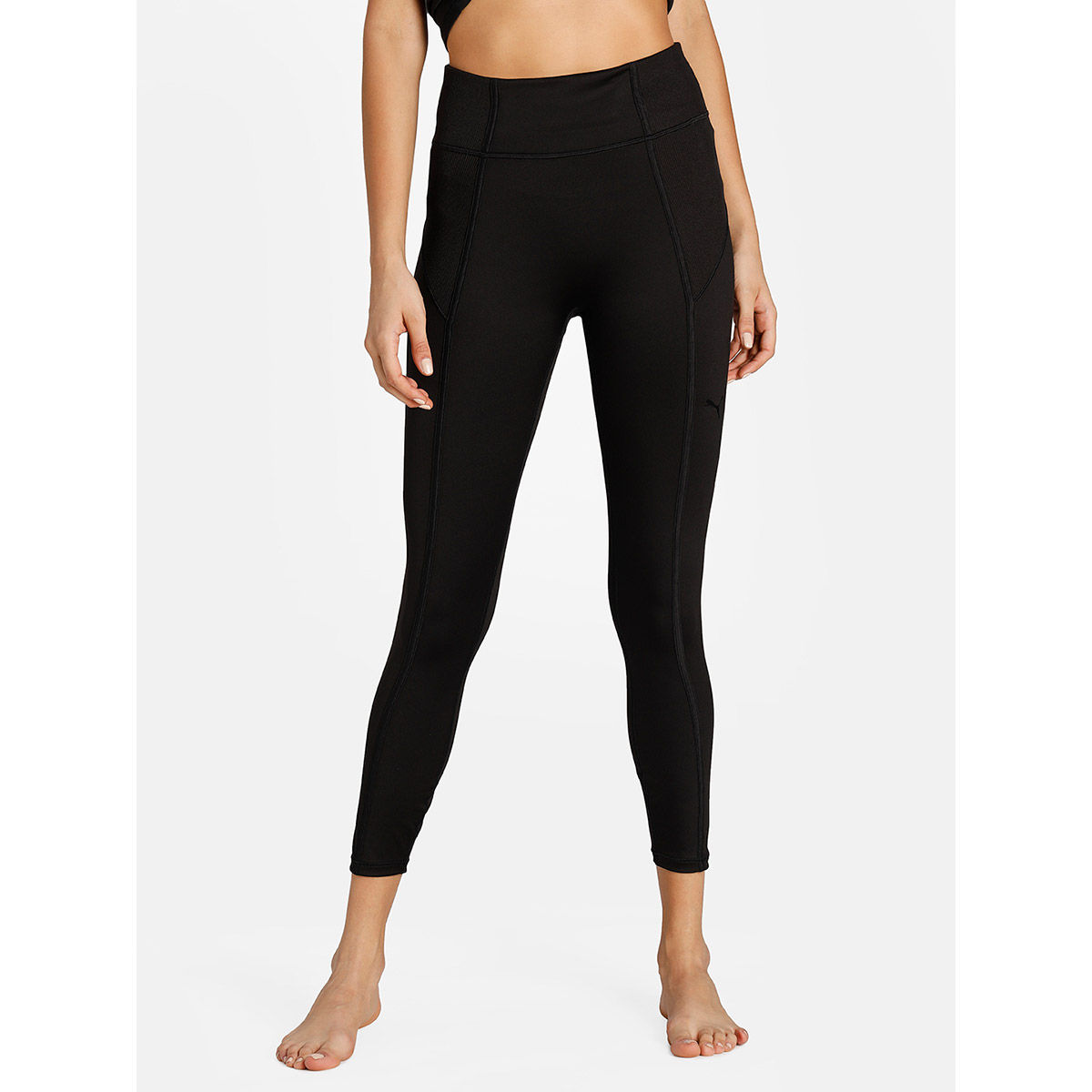 Puma Studio Rib Side HW 7 8 Yoga Tights: Buy Puma Studio Rib Side HW 7 ...