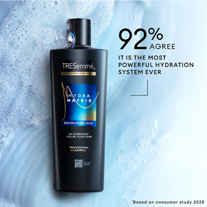 Buy TRESemme Hydra Matrix Shampoo With Polyglutamic Acid for 100H of ...