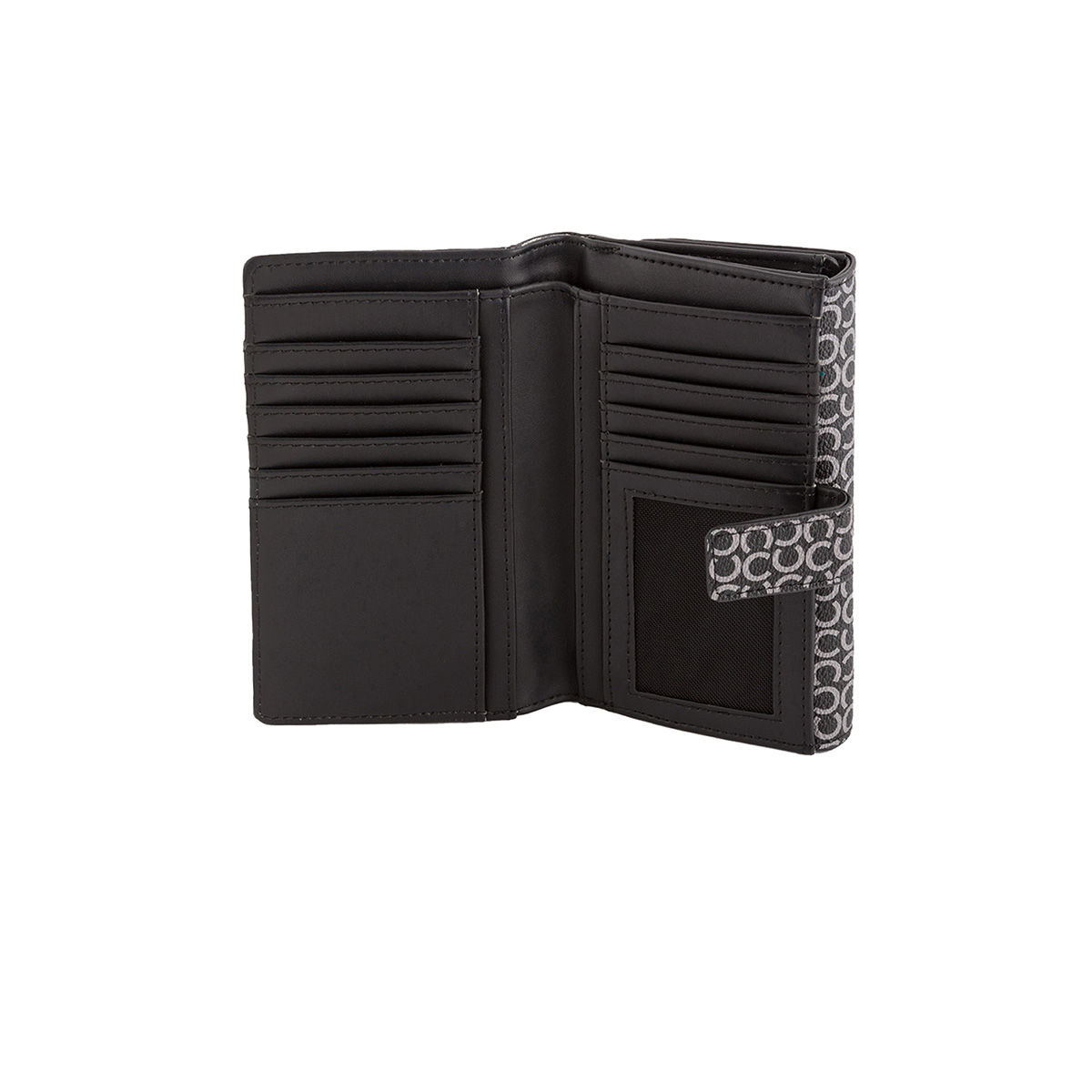 Buy CARPISA Womens Bi-Fold Wallet Black Online