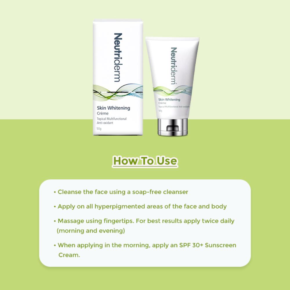 Buy Neutriderm Brightening Face Cream For Soft Glowing Skin With ...