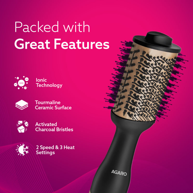 Buy Agaro HV2179 Professional Volumizer Hair Dryer 1200 Watts Online